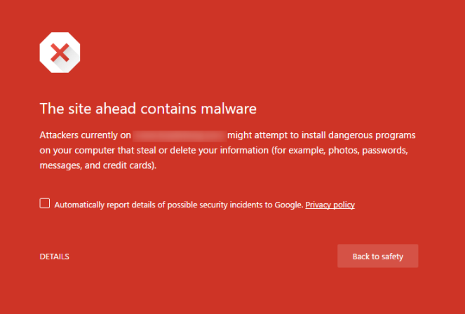 How to handle Google Attack Site Report? - Mondoze Cloud