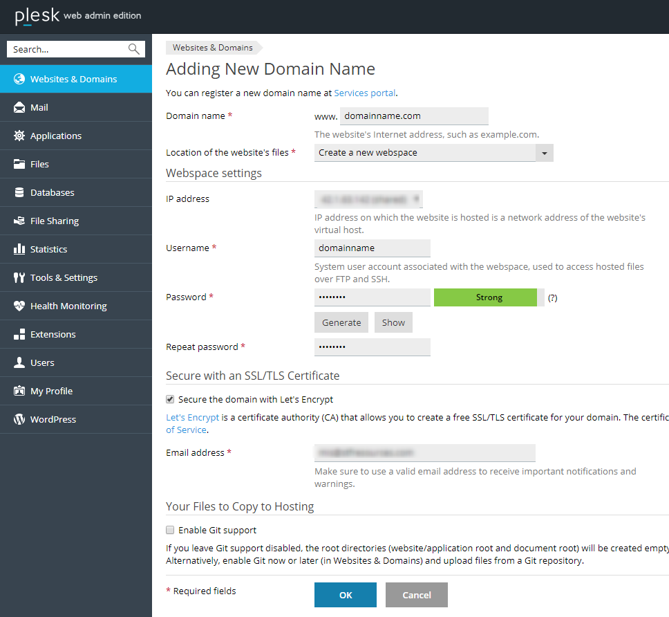 How to Add Domain on your Plesk Web Admin - Mondoze Global Guide