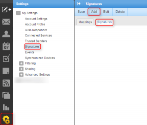 How to create email signature in Smartermail - Mondoze Cloud