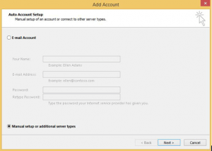 How to setup email account in Microsoft Outlook 2016 - Mondoze Cloud
